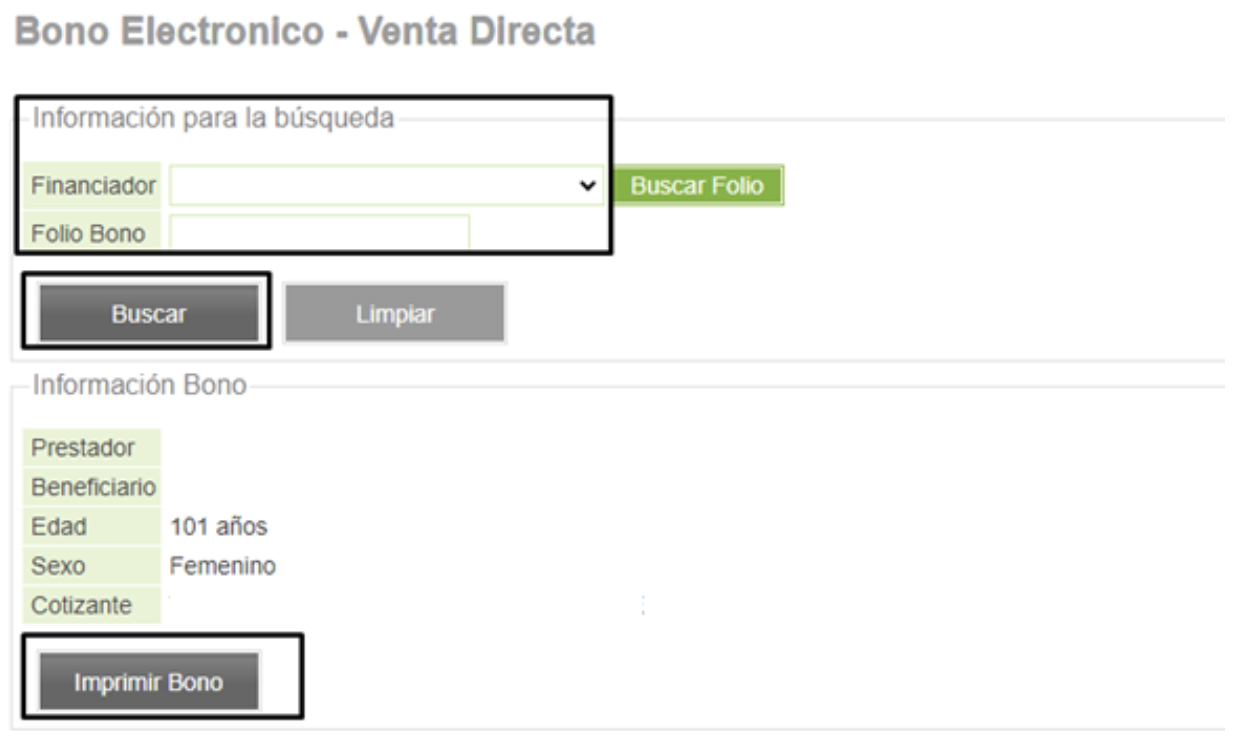 ¿Cómo imprimir la copia de un bono? | Centro de Ayuda imed