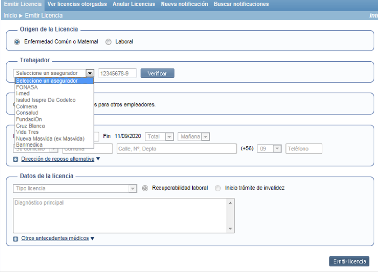 ¿Cómo emito una Licencia Médica Electrónica en una atención presencial?